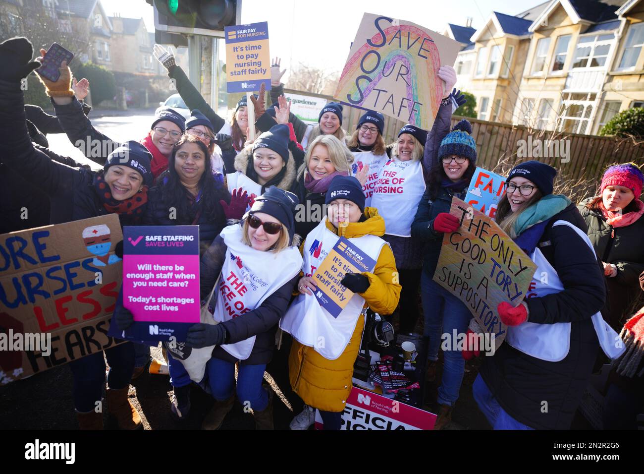 Royal College of Nursing (RCN) general secretary Pat Cullen joins ...