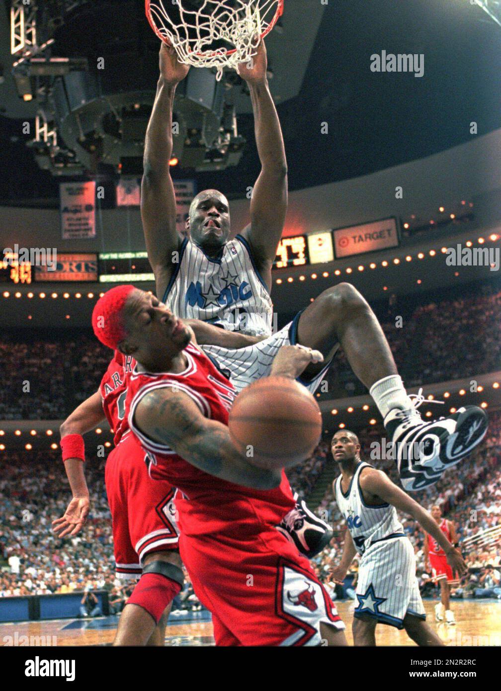 File This April 7 1996 File Photo Shows Orlando Magics Shaquille O
