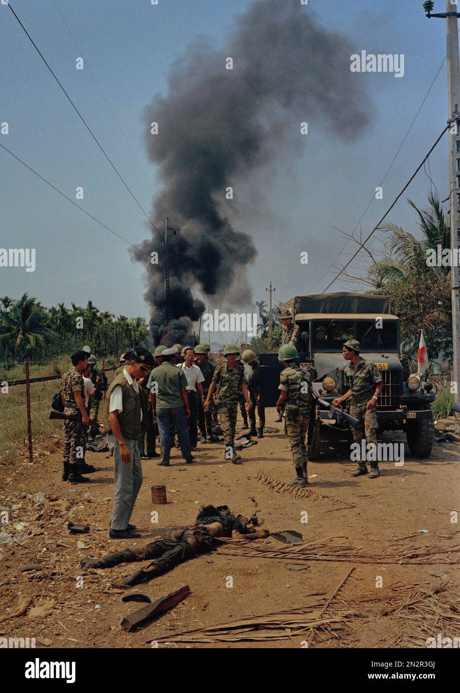 **Eds Note: Graphic Content** Dead Viet Cong and North Vietnamese ...