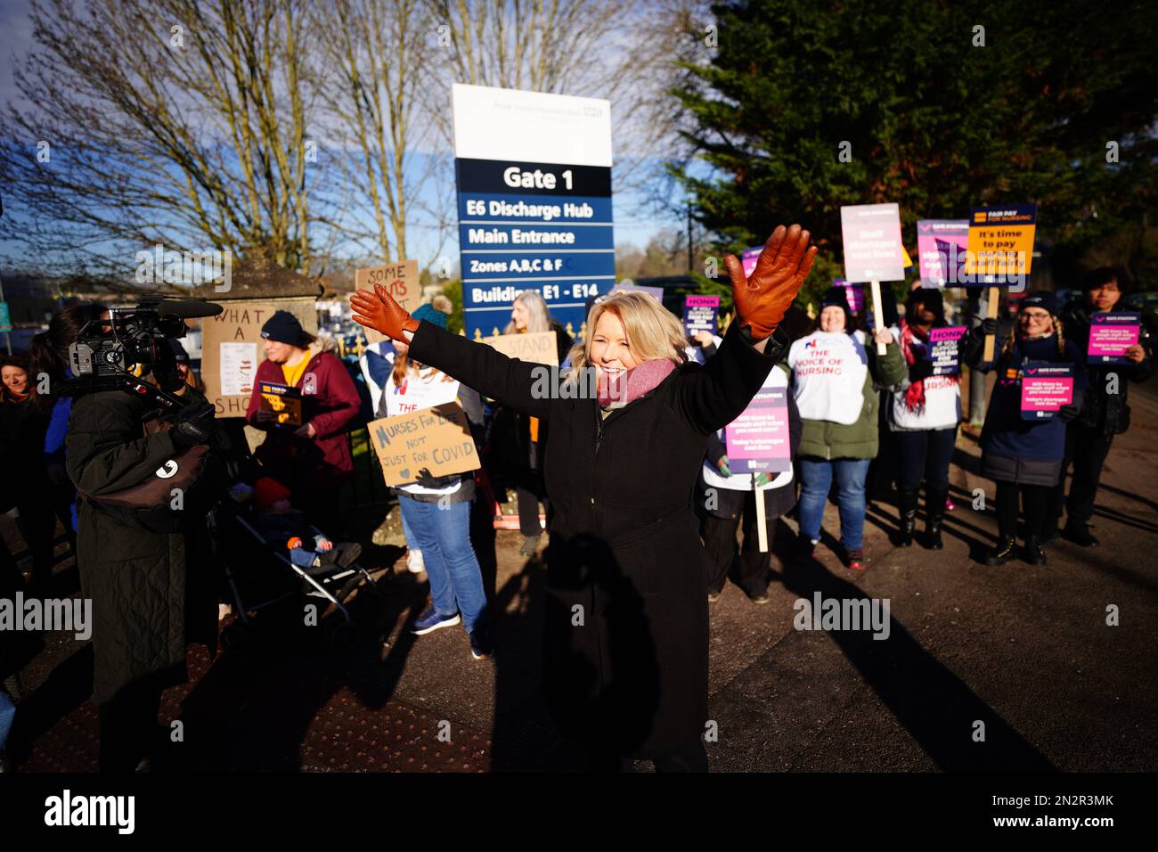 Royal College of Nursing (RCN) general secretary Pat Cullen joins ...