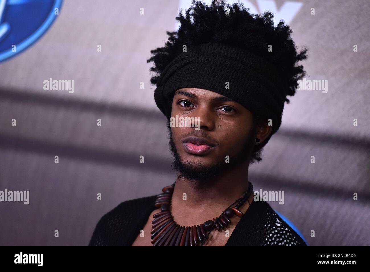 Quentin Alexander arrives at the "American Idol XIV" finalists party at ...