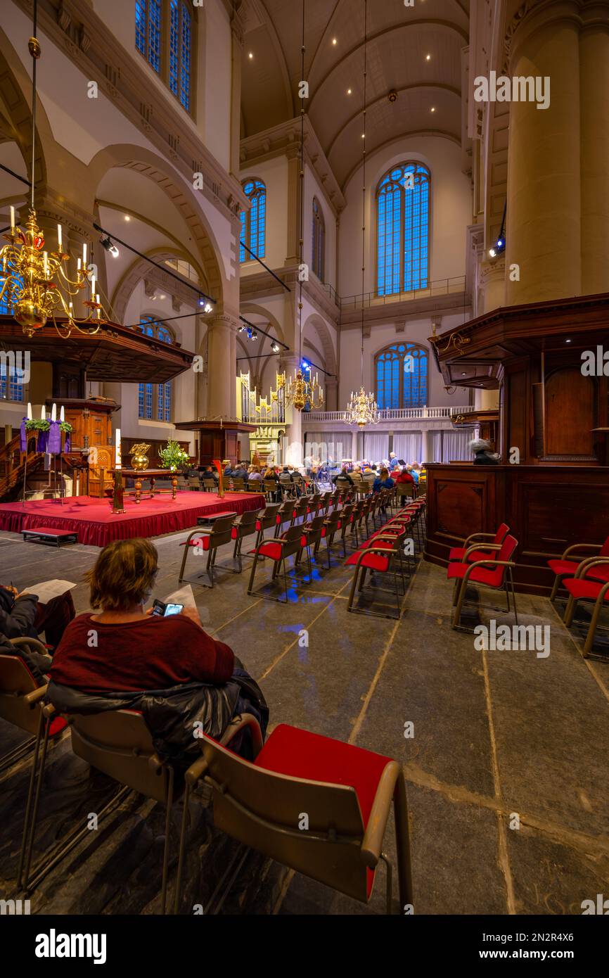Concert in the Westerkerk in Amsterdam Netherlands Stock Photo - Alamy