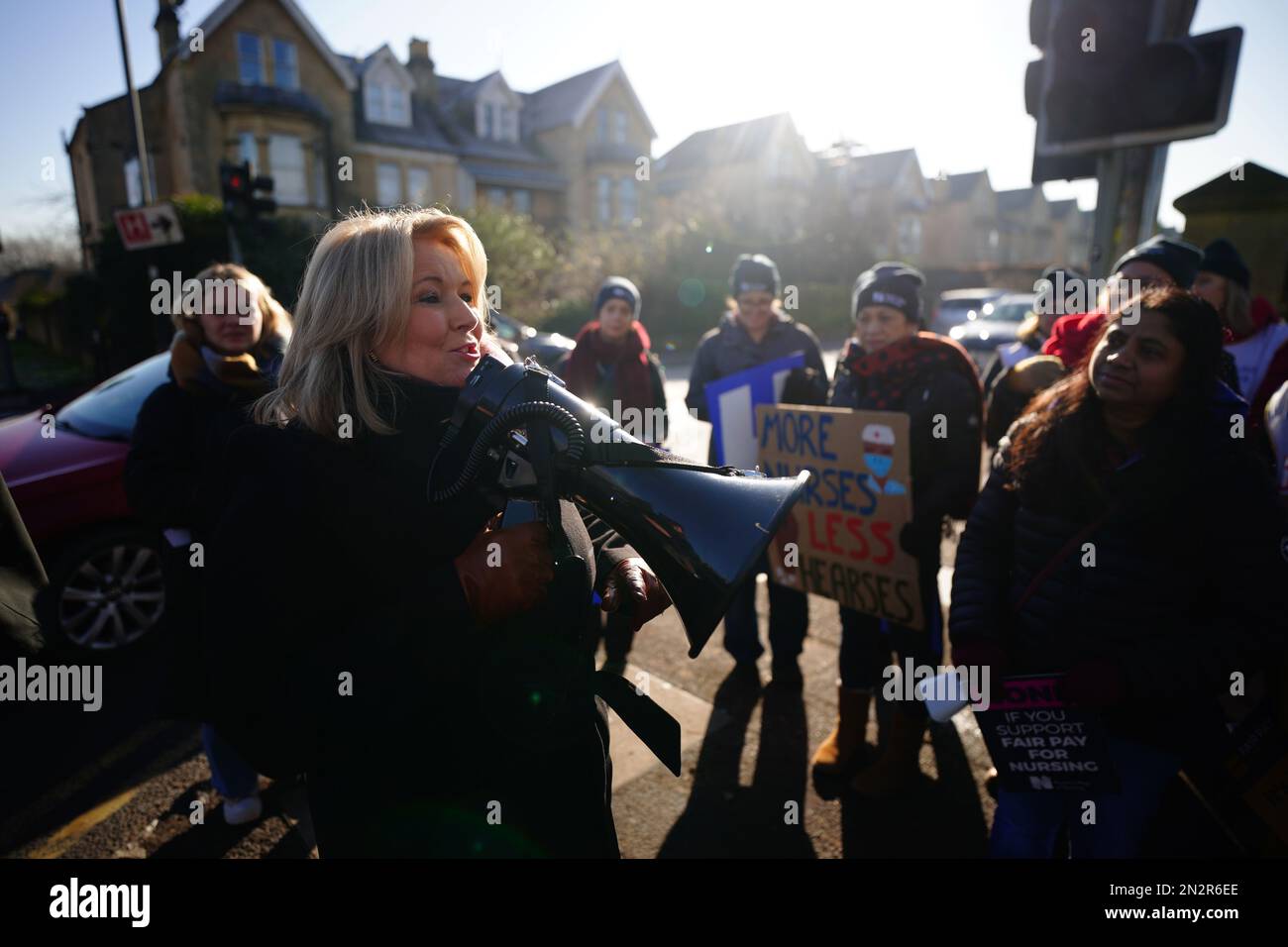 Royal College of Nursing (RCN) general secretary Pat Cullen joins ...