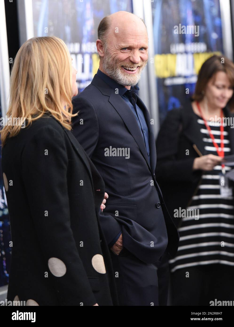 Actor Ed Harris and wife Amy Madigan attend the world premiere of "Run ...
