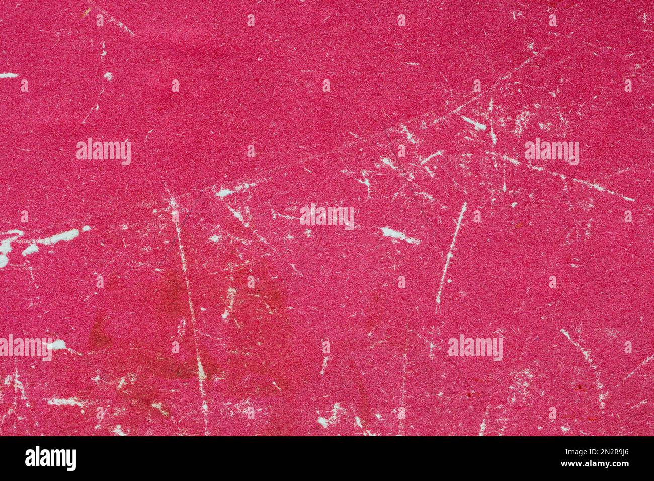 Aged red paper texture, grunge vintage background, dirt surface with ...