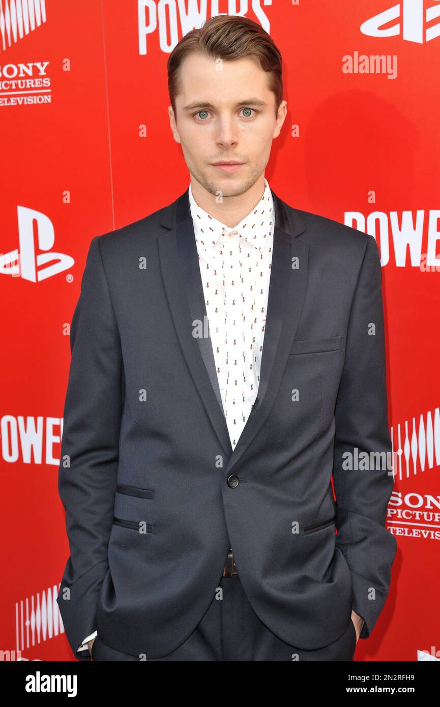 Max Fowler arrives at the LA Series Premiere Of "Powers" held at Sony ...