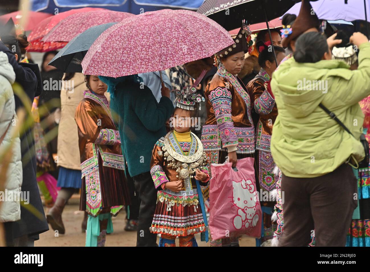 Rongshui, China's Guangxi Zhuang Autonomous Region. 6th Feb, 2023 ...