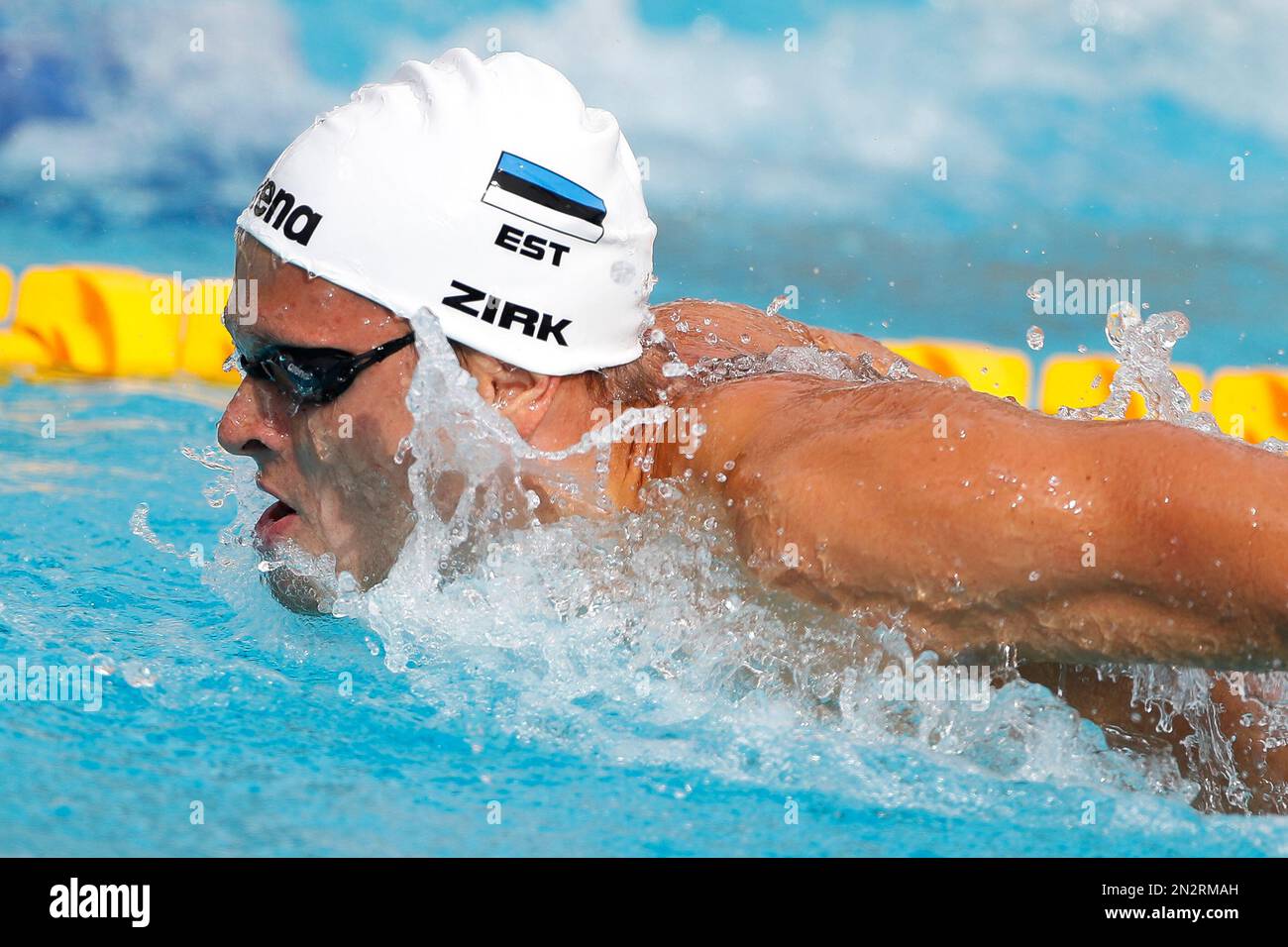 Rome, Italy, 15 August 2022. Kregor Zirk of Estonia competes during the ...
