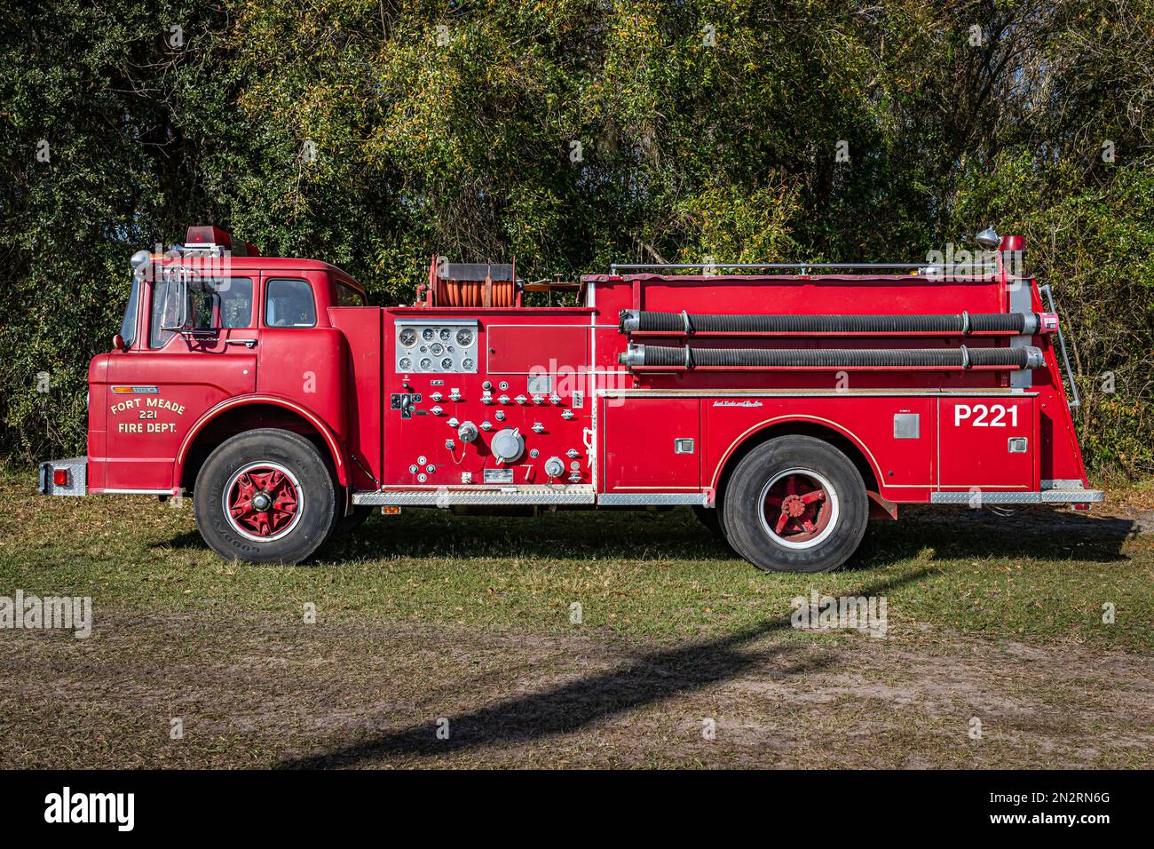 Fire Engine Side View