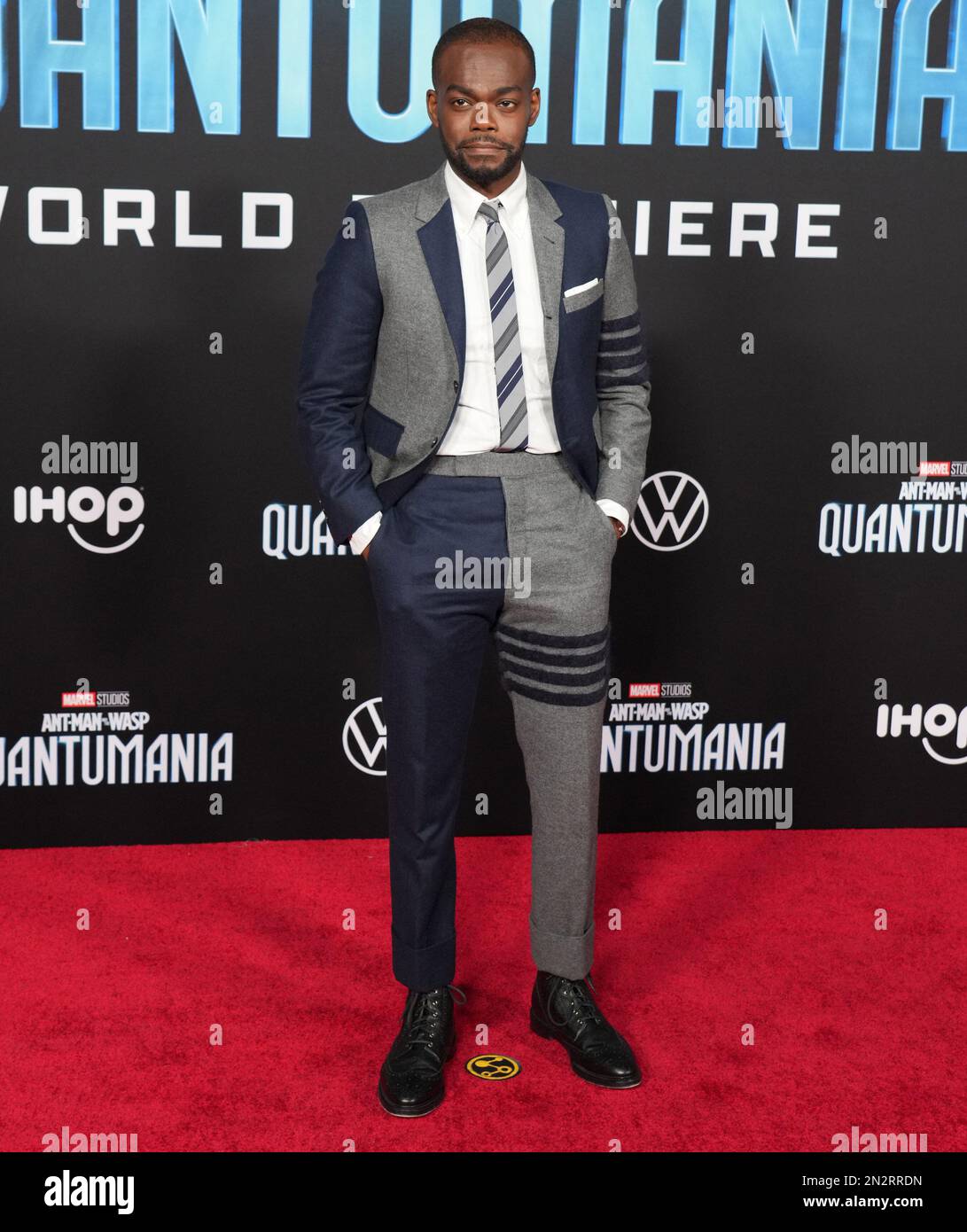 Los Angeles, USA. 06th Feb, 2023. William Jackson Harper arrives at the Marvel Studios' ANT-MAN ...