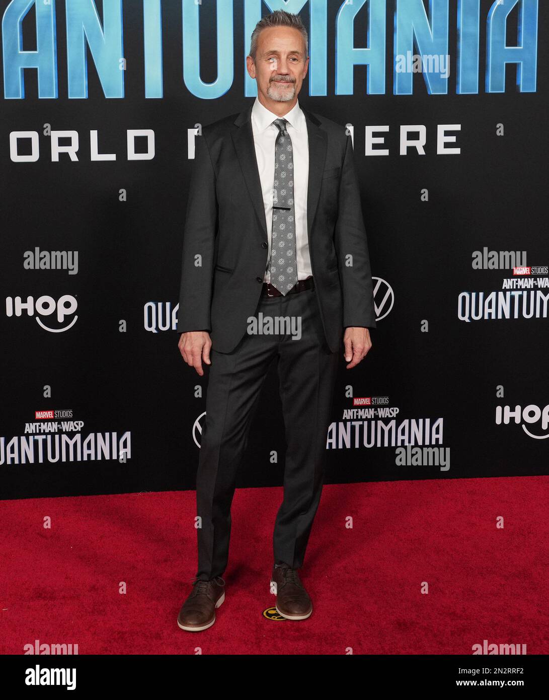 Los Angeles, USA. 06th Feb, 2023. Mitch Bell arrives at the Marvel Studios' ANT-MAN AND THE WASP ...