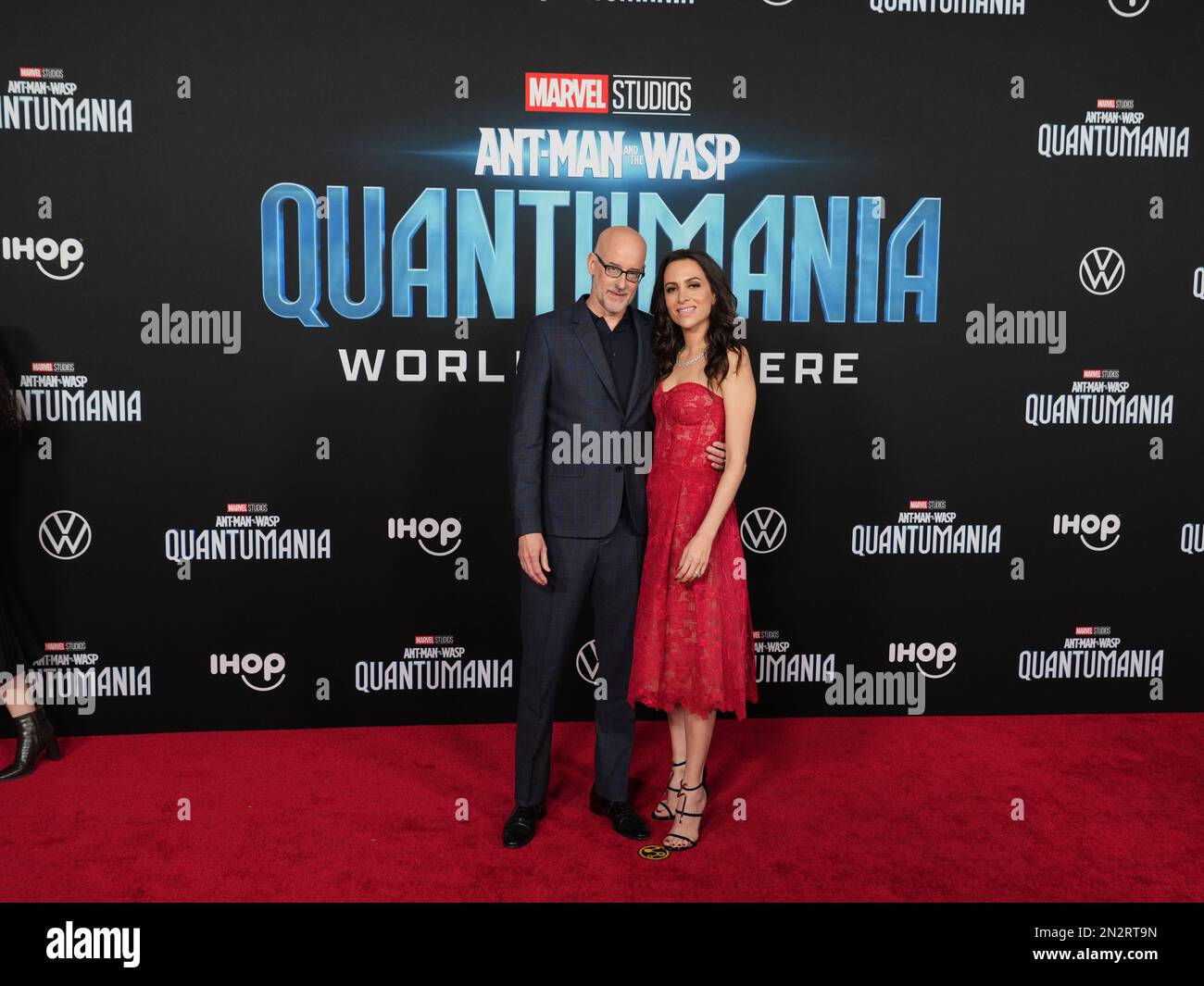 Westwood, CA US, February 6, 2023. (L-R) Peyton Reed and Sheila Reed ...