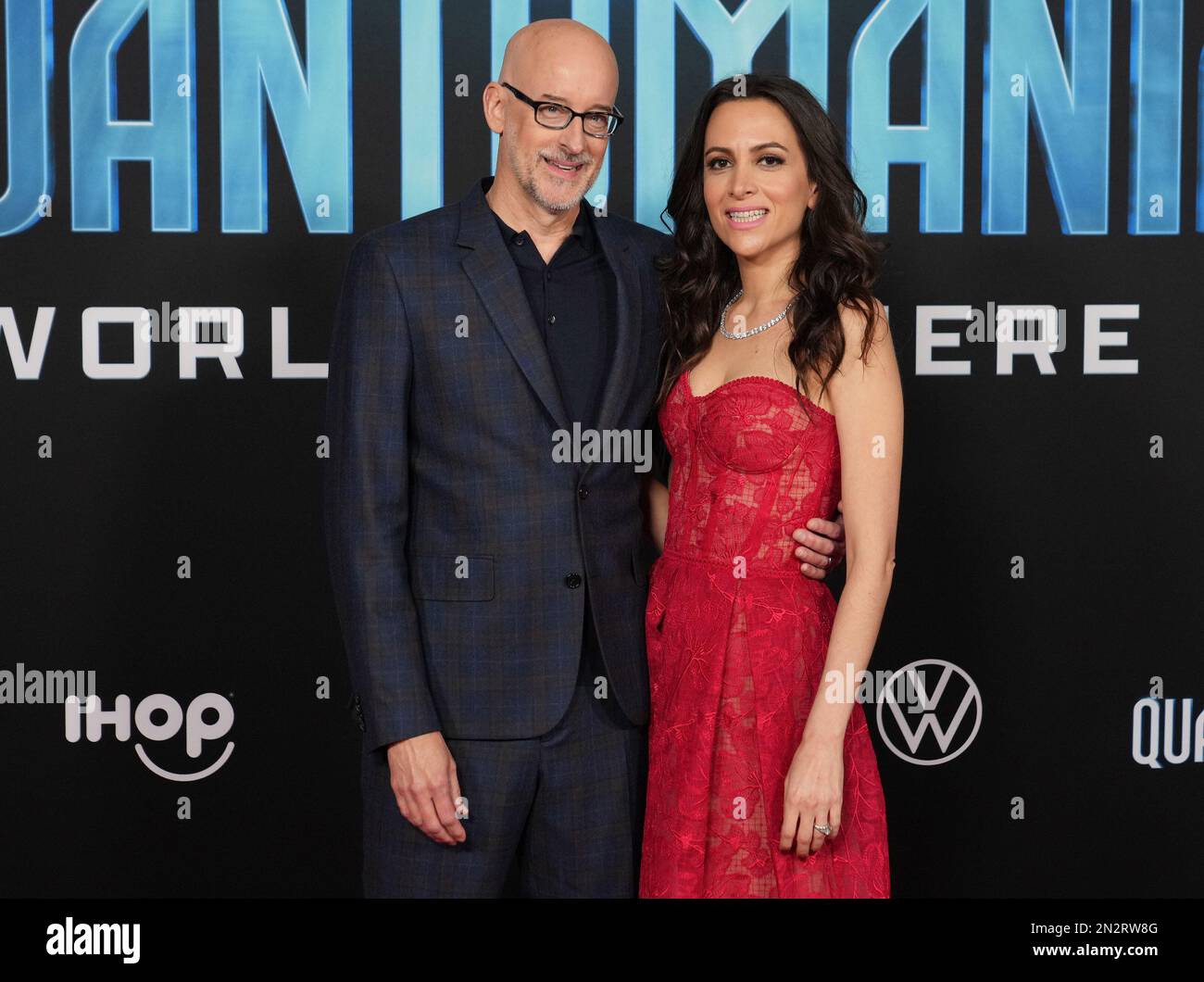 Westwood, CA US, February 6, 2023. (L-R) Peyton Reed and Sheila Reed ...