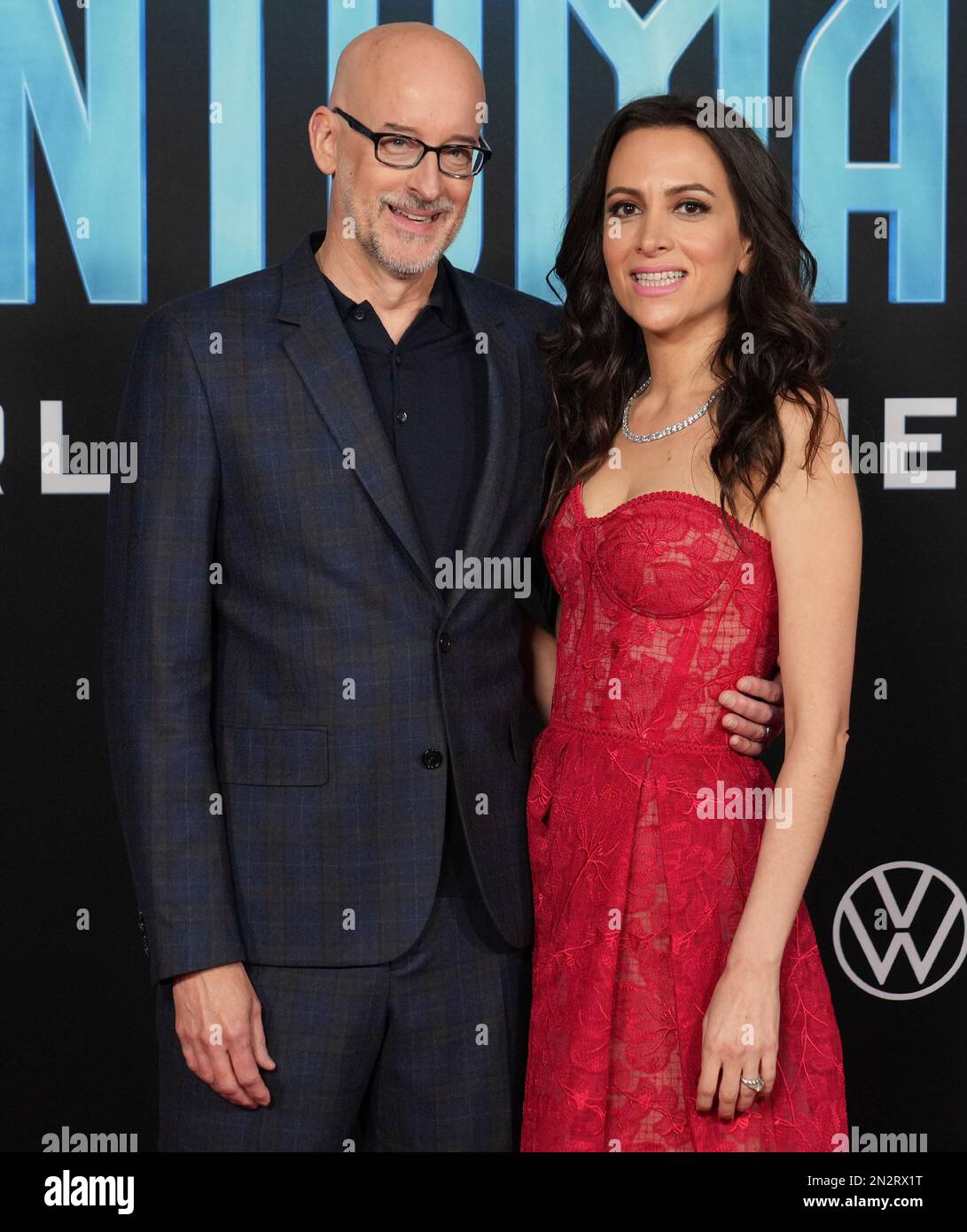 Westwood, CA US, February 6, 2023. (L-R) Peyton Reed and Sheila Reed ...
