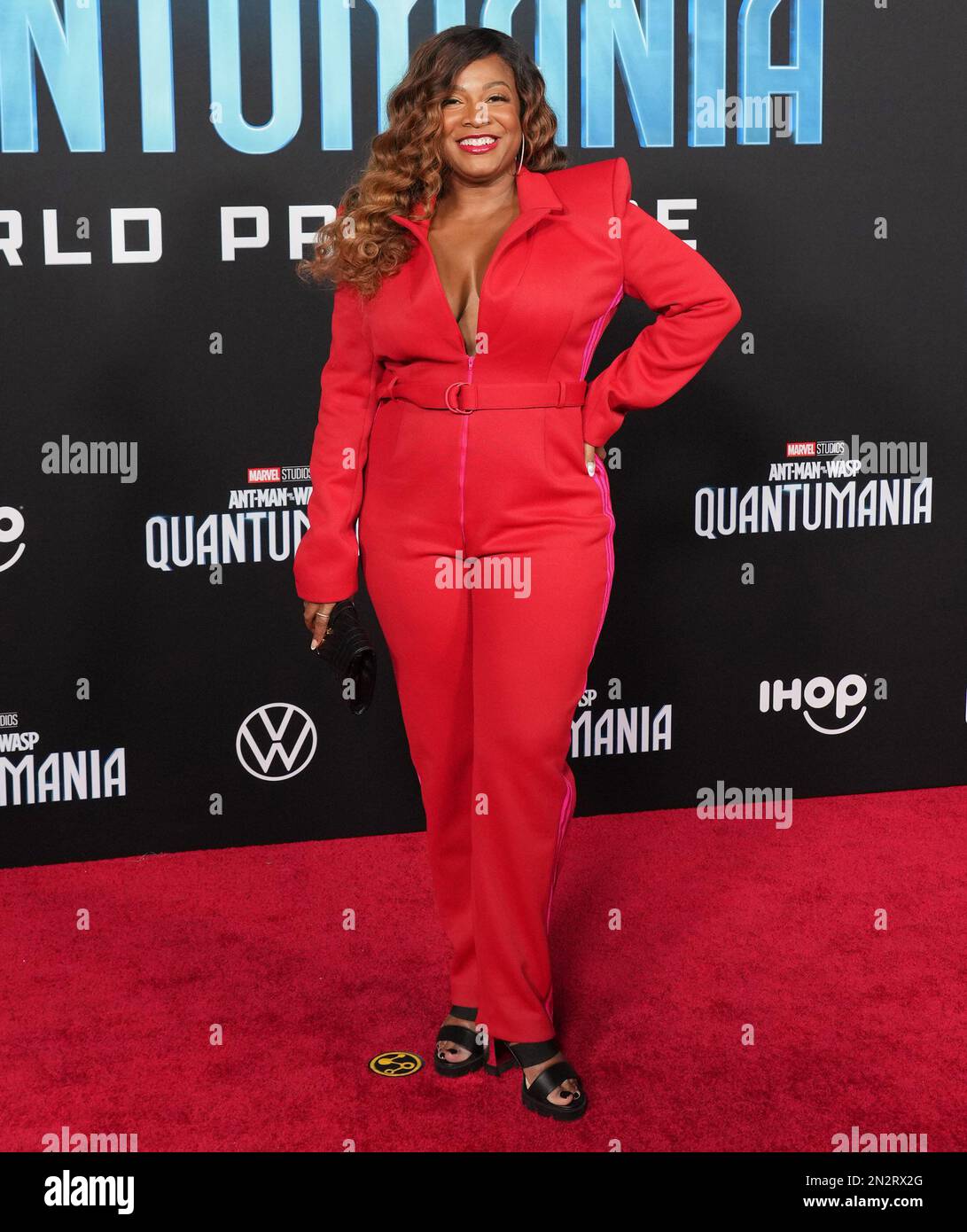 Los Angeles, USA. 06th Feb, 2023. Angel Moore arrives at the Marvel ...