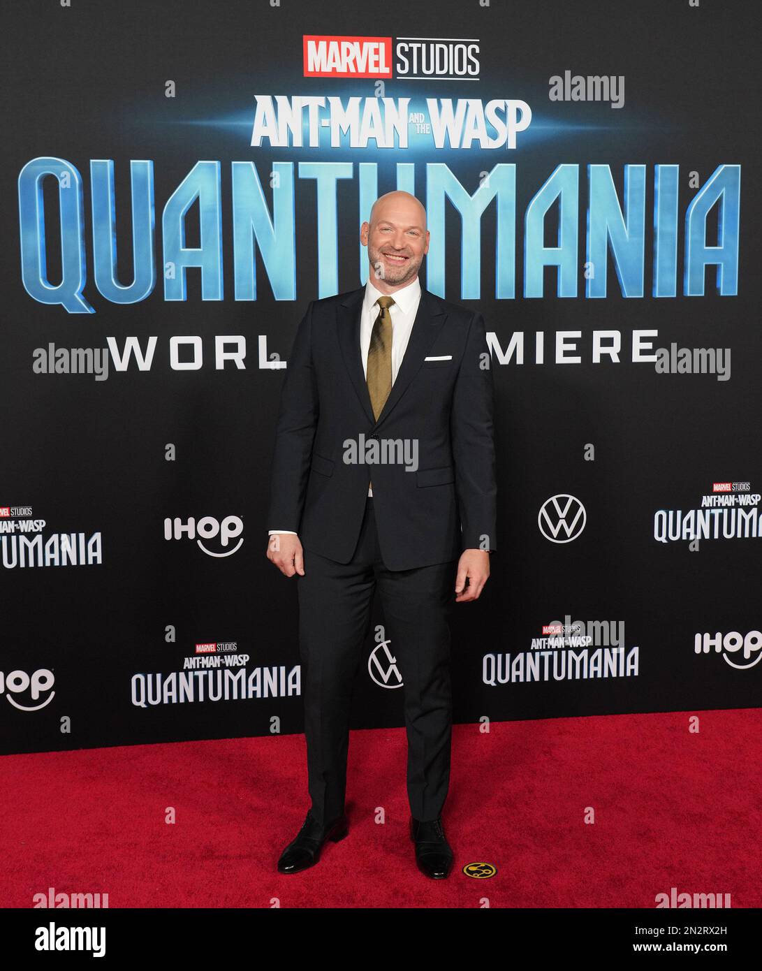 Los Angeles, USA. 06th Feb, 2023. Corey Stoll arrives at the Marvel Studios' ANT-MAN AND THE ...