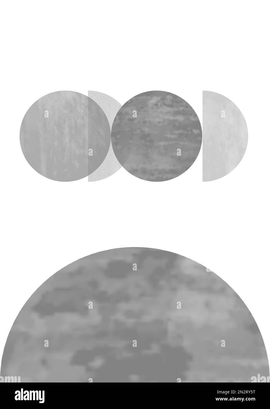 Beautiful abstract image with geometric shapes in different shades of ...