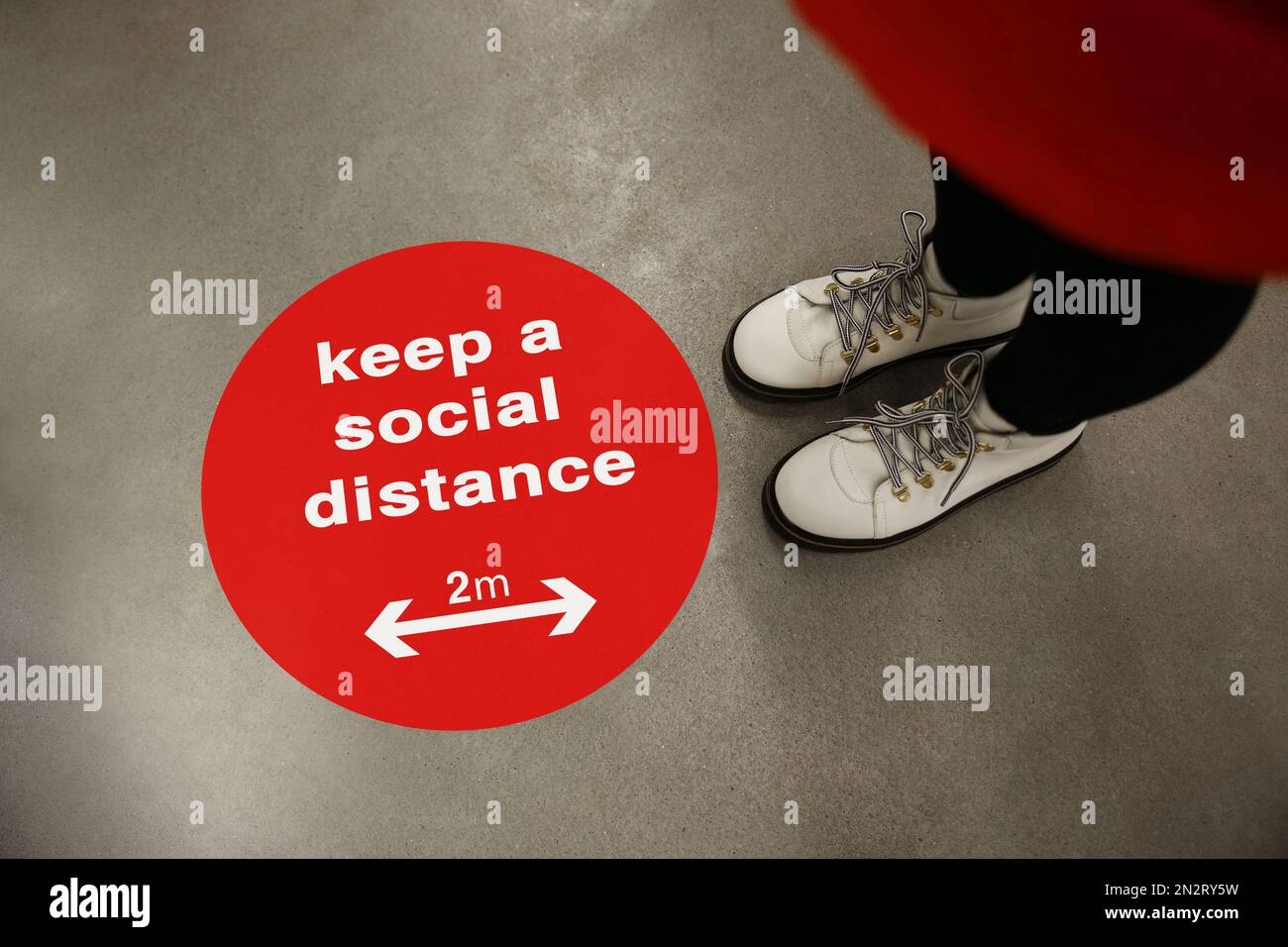 Keep social distance as preventive measure during coronavirus outbreak ...