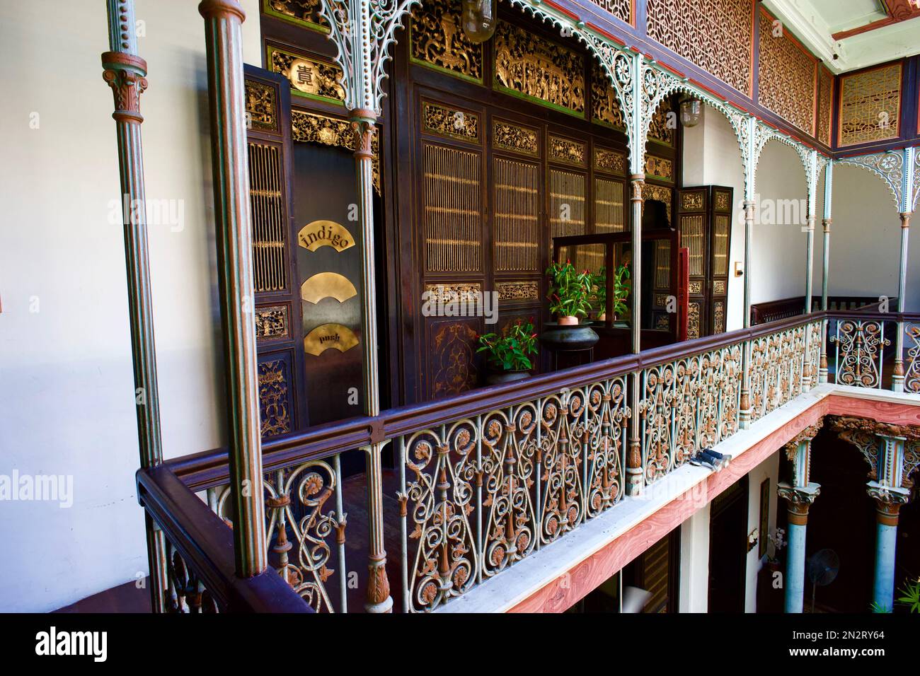 Cheong Fatt Tze - The Blue Mansion, Georgetown, Penang, Malaysia Stock ...