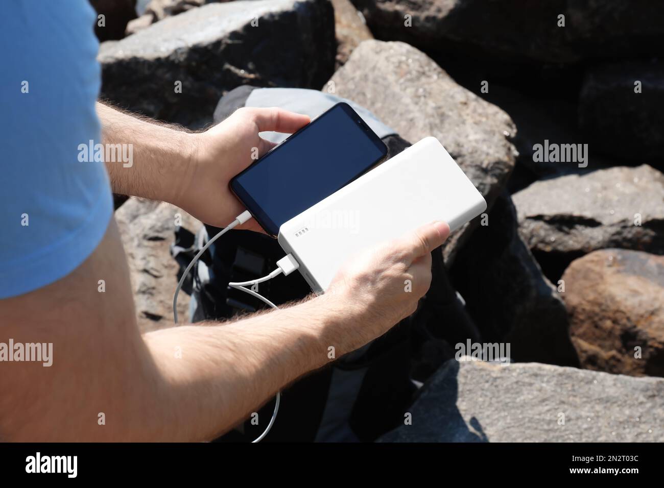 Mobile mountain battery hi-res stock photography and images - Alamy