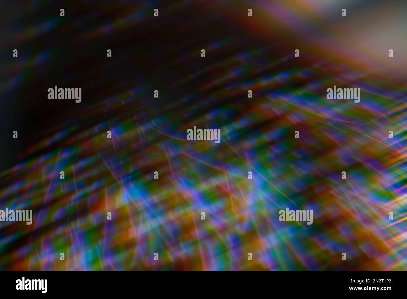 Optical lens effect with iridescent rays and iridescence Stock Photo ...