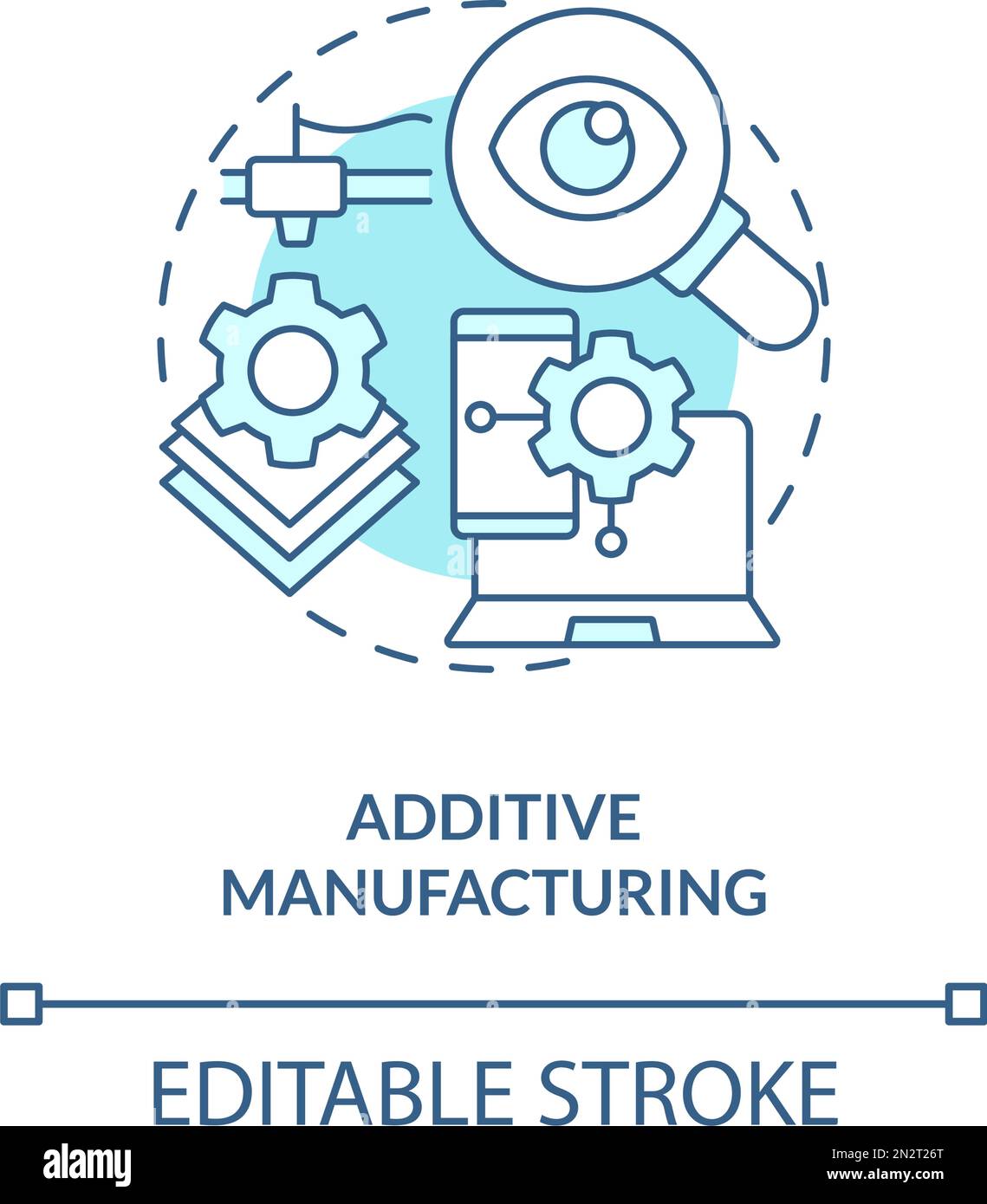 Additive manufacturing Stock Vector Images - Alamy