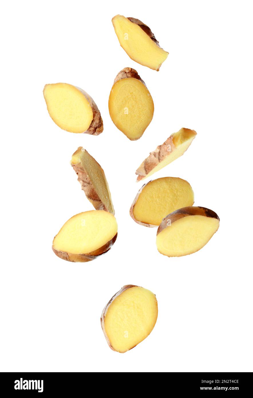 Ginger sliced drink Cut Out Stock Images & Pictures - Alamy