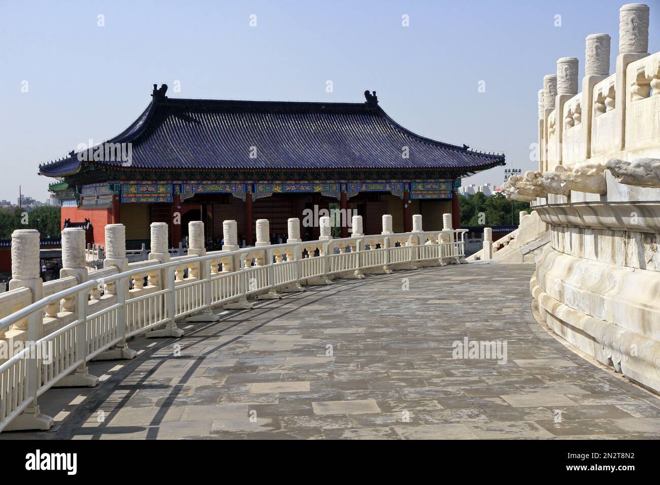 Circular Mound Altar, Temple of Heaven, Beijing, China Stock Photo - Alamy