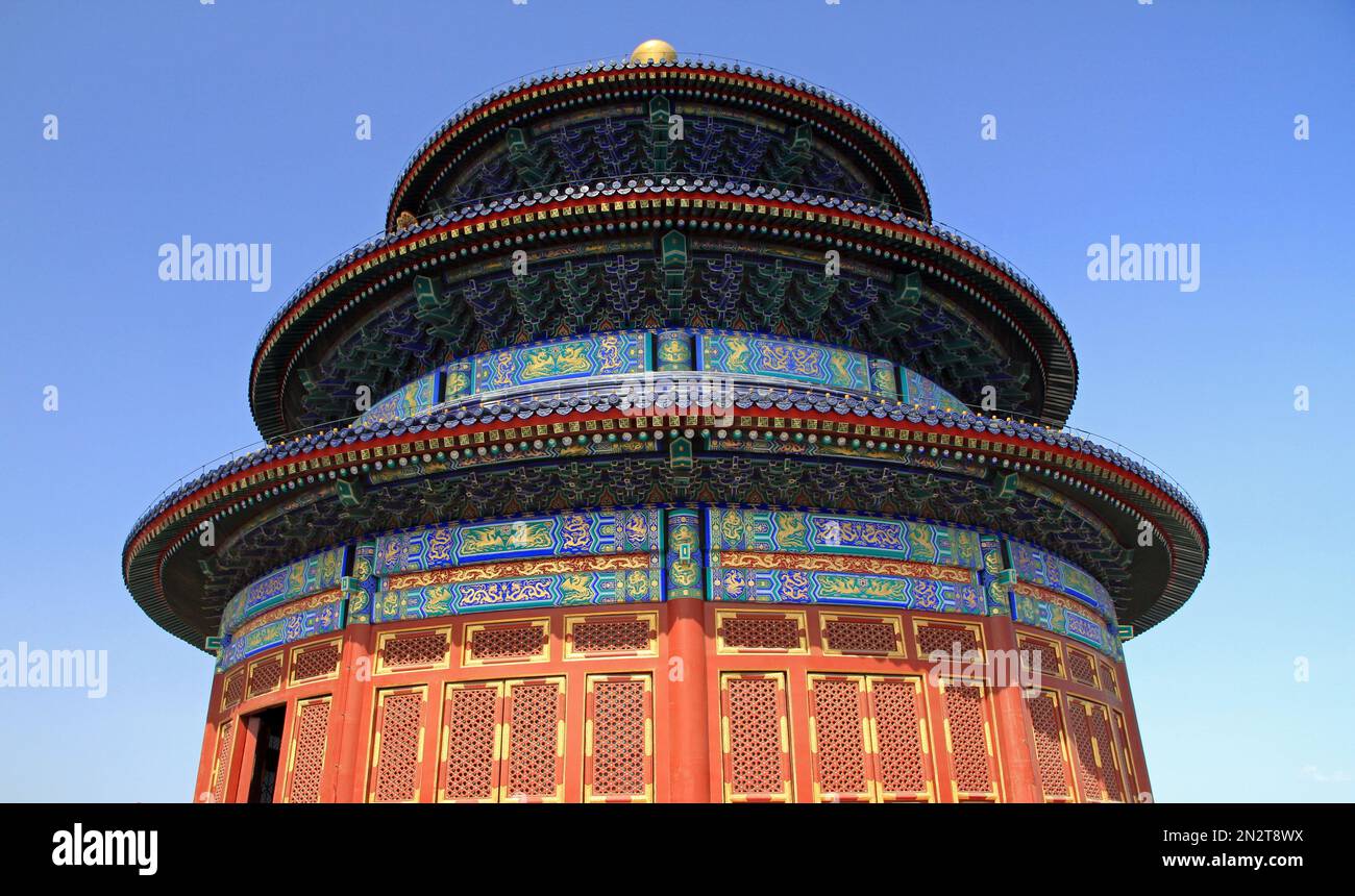 Hall of Prayer for Good Harvests, the largest building in the Temple of ...