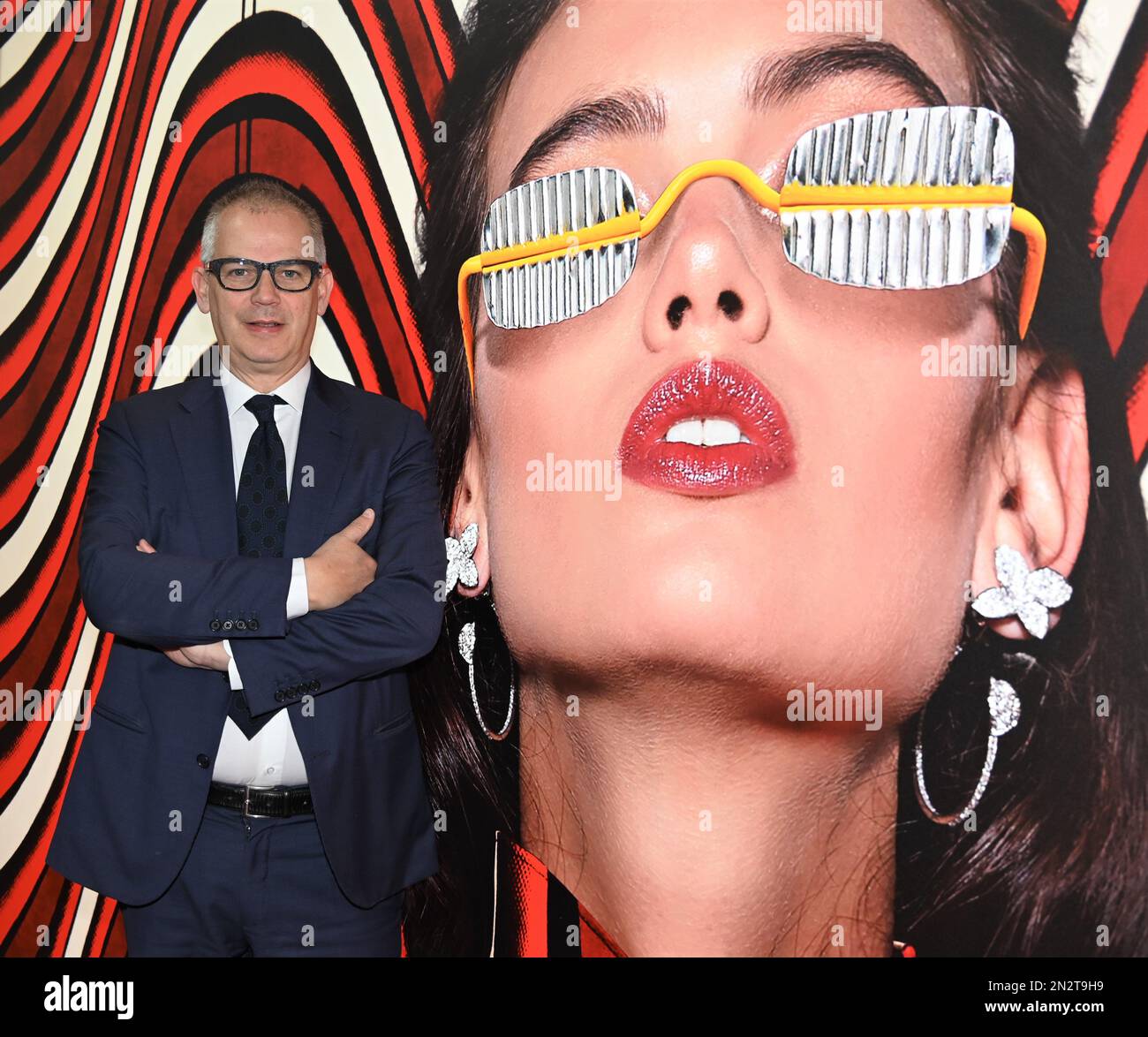 Milan, . 07th Feb, 2023. Milan, Italy MIDO 2023 Fiera Milano Rho the ...