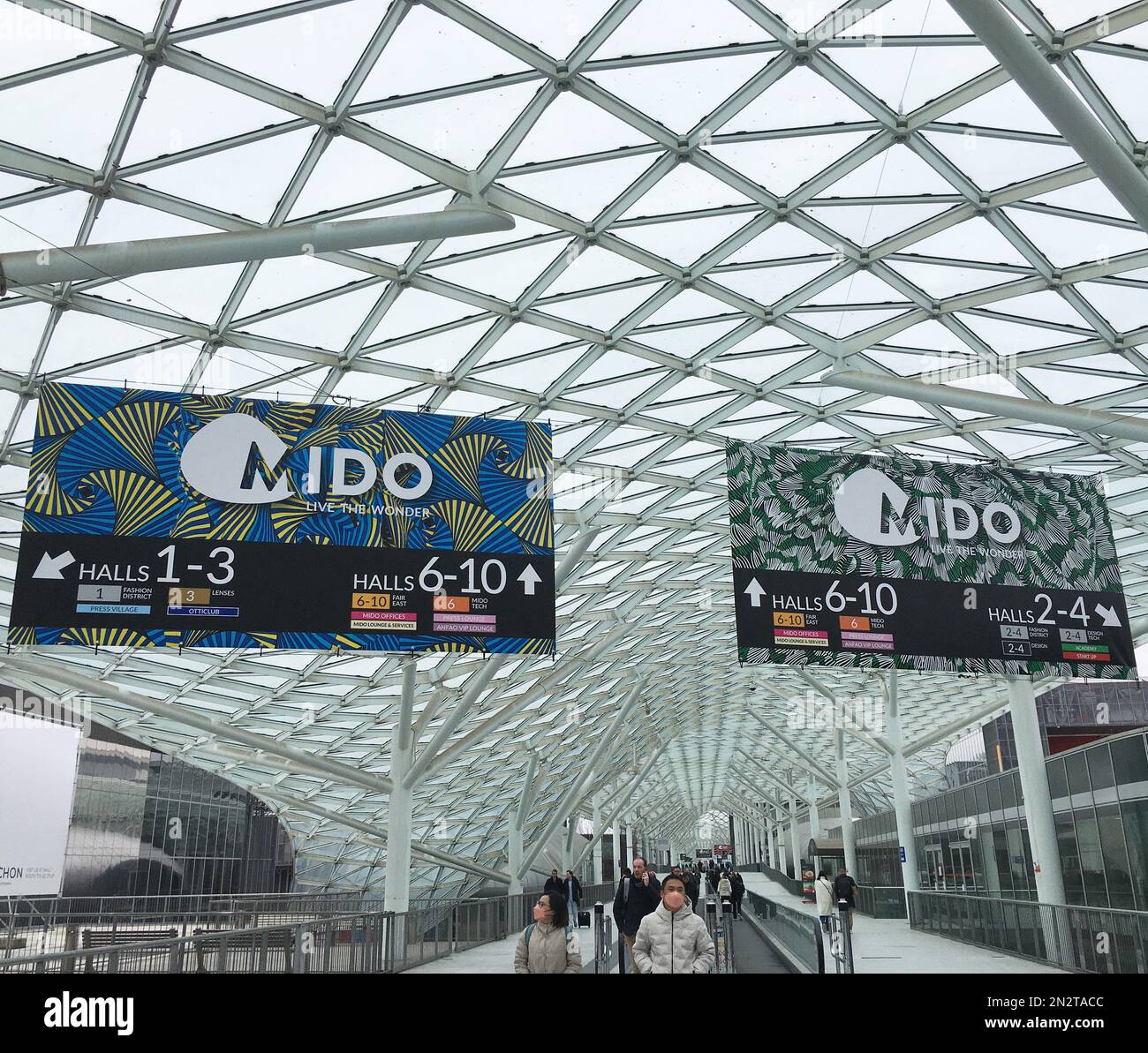 Milan, . 07th Feb, 2023. Milano, Italy MIDO 2023 Fiera Milano Rho the ...