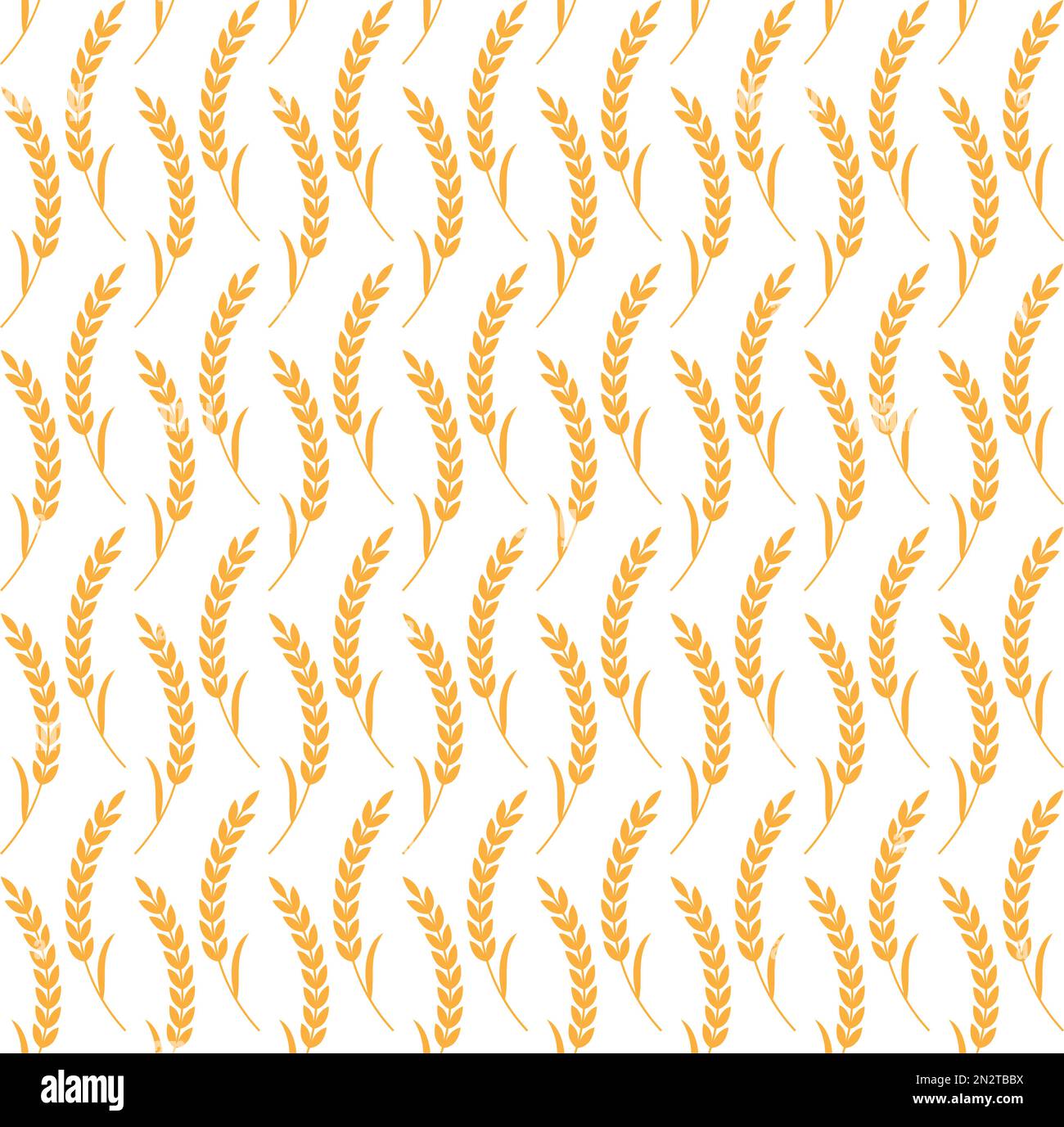 Spikelets vector vectors Cut Out Stock Images & Pictures - Alamy
