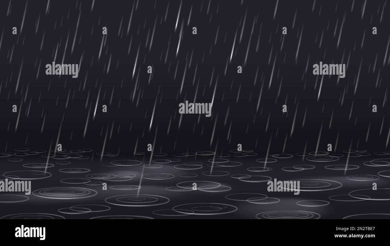 Water drop on blurred Stock Vector Images - Alamy