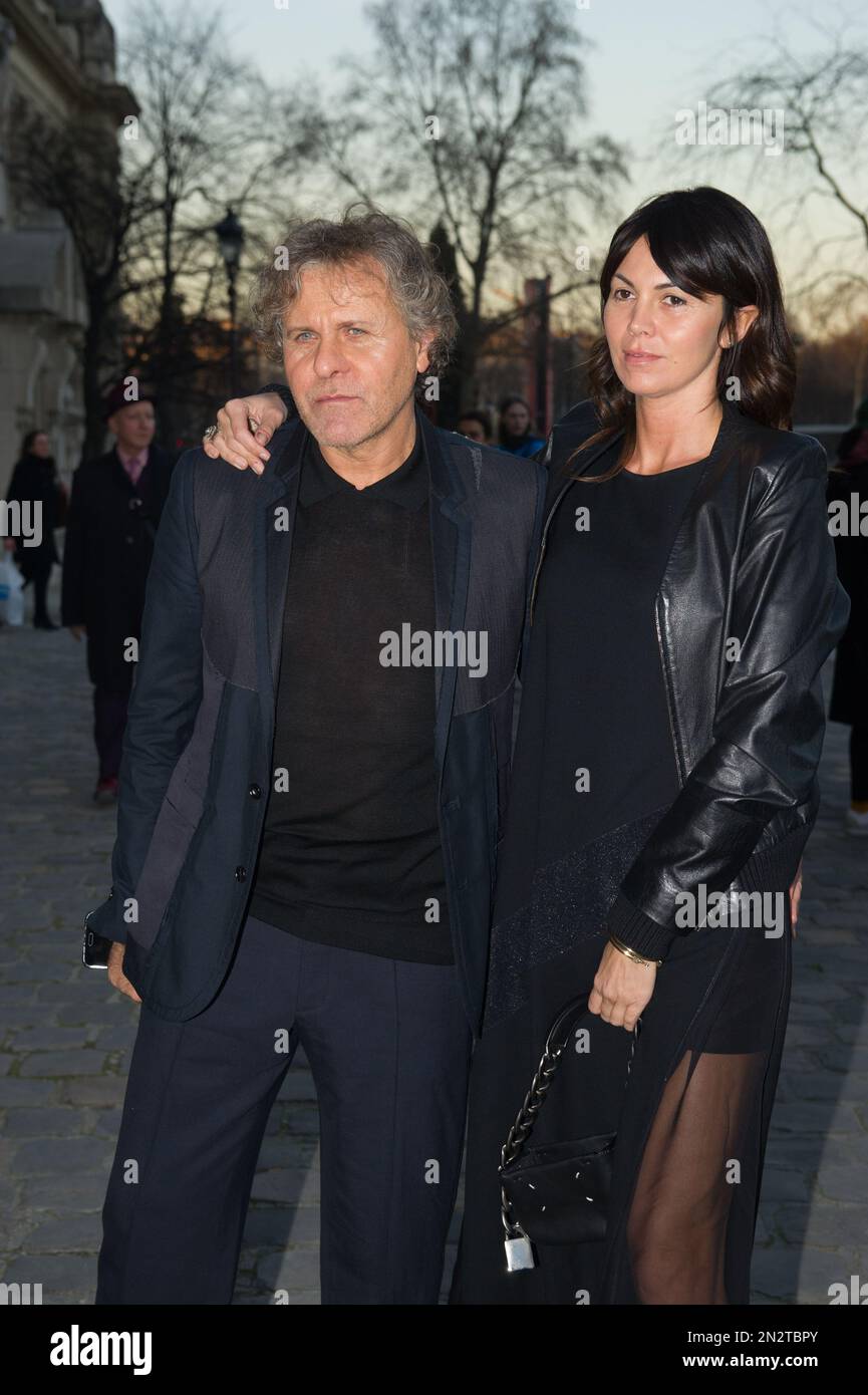 Italian fashion entrepreneur Renzo Rosso, left, and his girlfriend ...