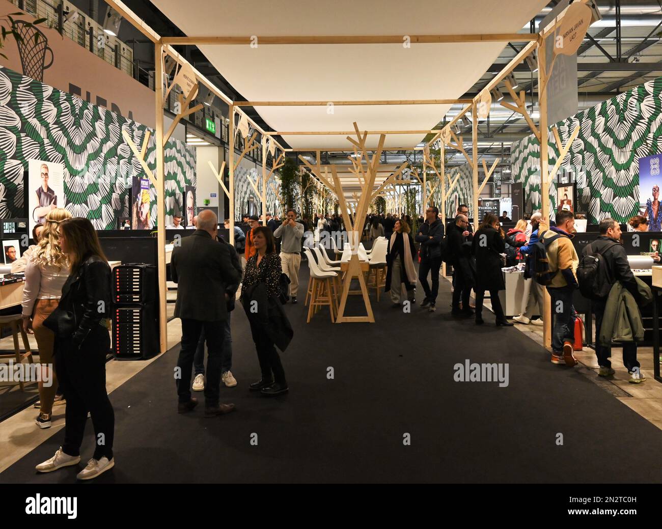 Milan, . 07th Feb, 2023. Milano, Italy MIDO 2023 Fiera Milano Rho the ...