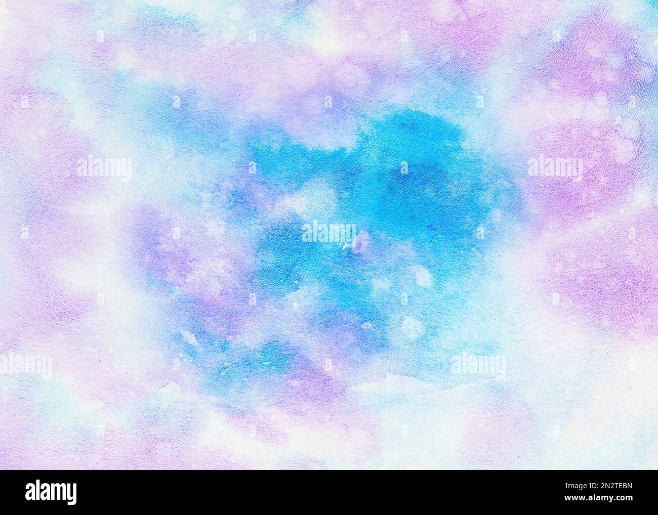 Blurred paper background with purple and blue watercolor stains Stock ...