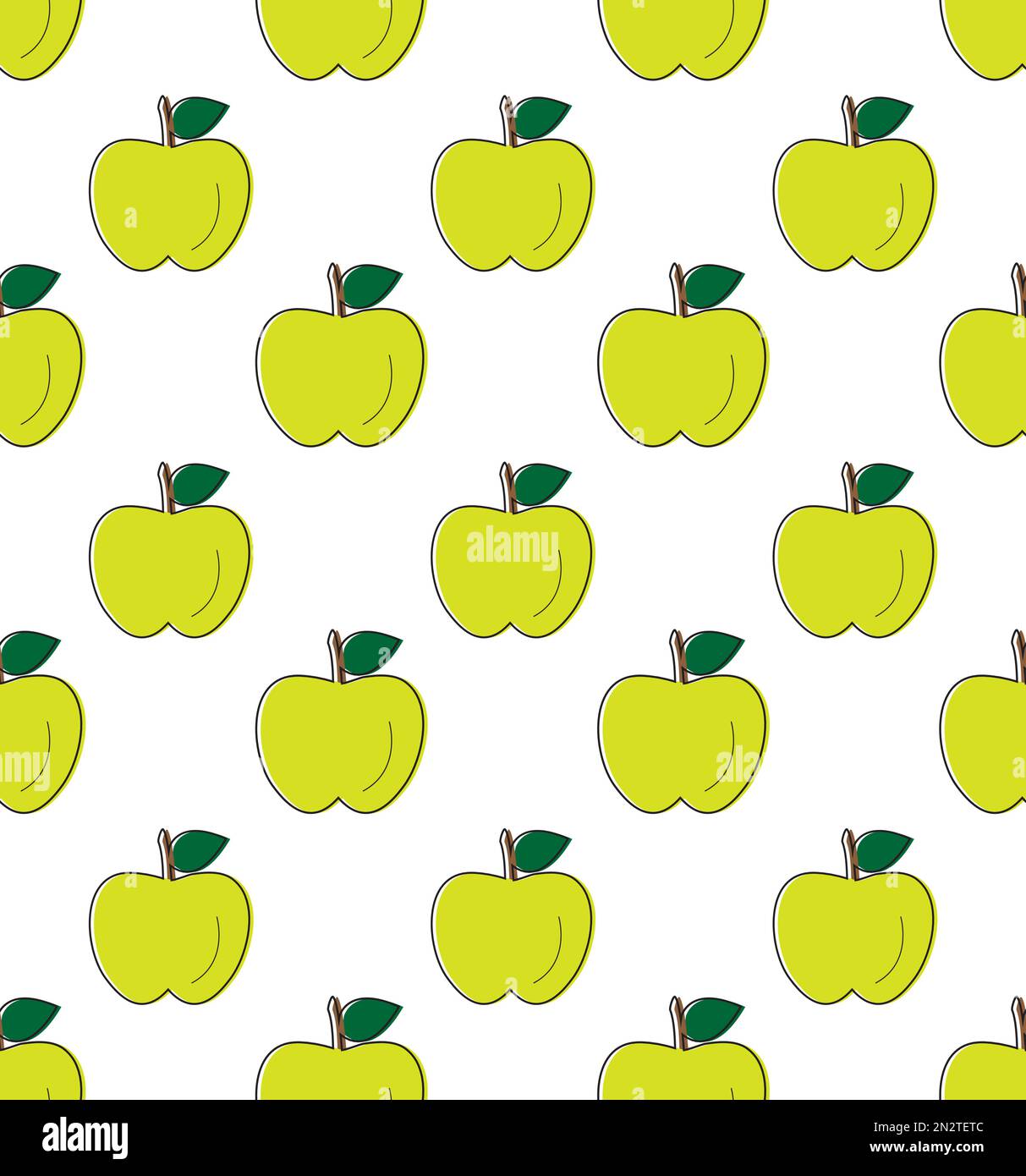 seamless pattern apples vector eps design illustration Stock Vector Image & Art - Alamy