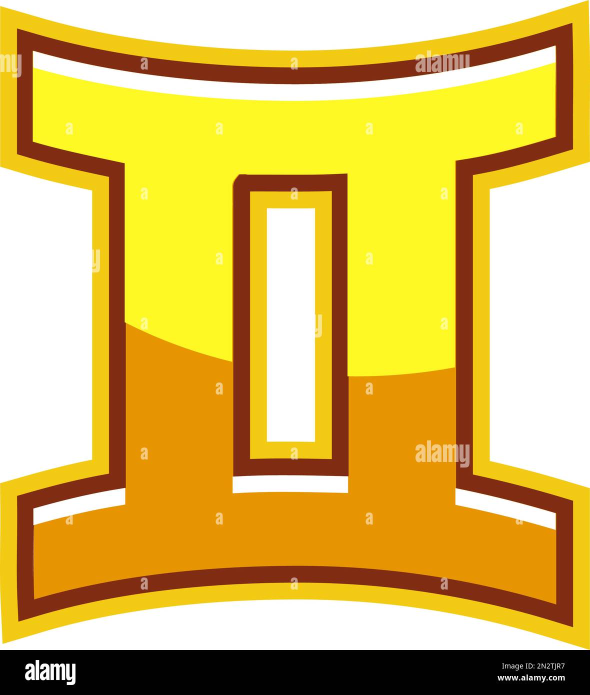 Illustration gemini zodiac star Stock Vector Images - Alamy