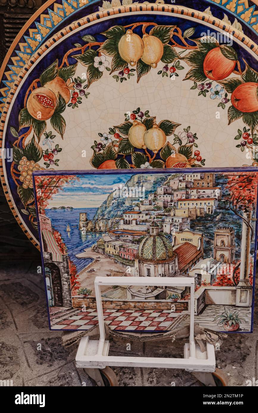 Positano italy lemons hi-res stock photography and images - Alamy