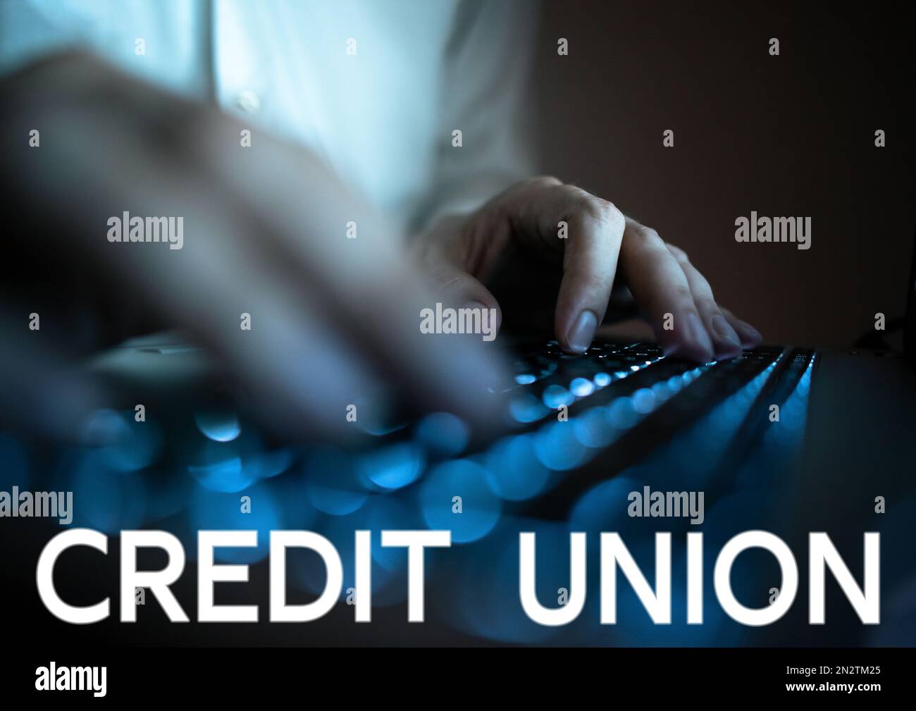 Writing displaying text Credit Union, Business concept cooperative ...