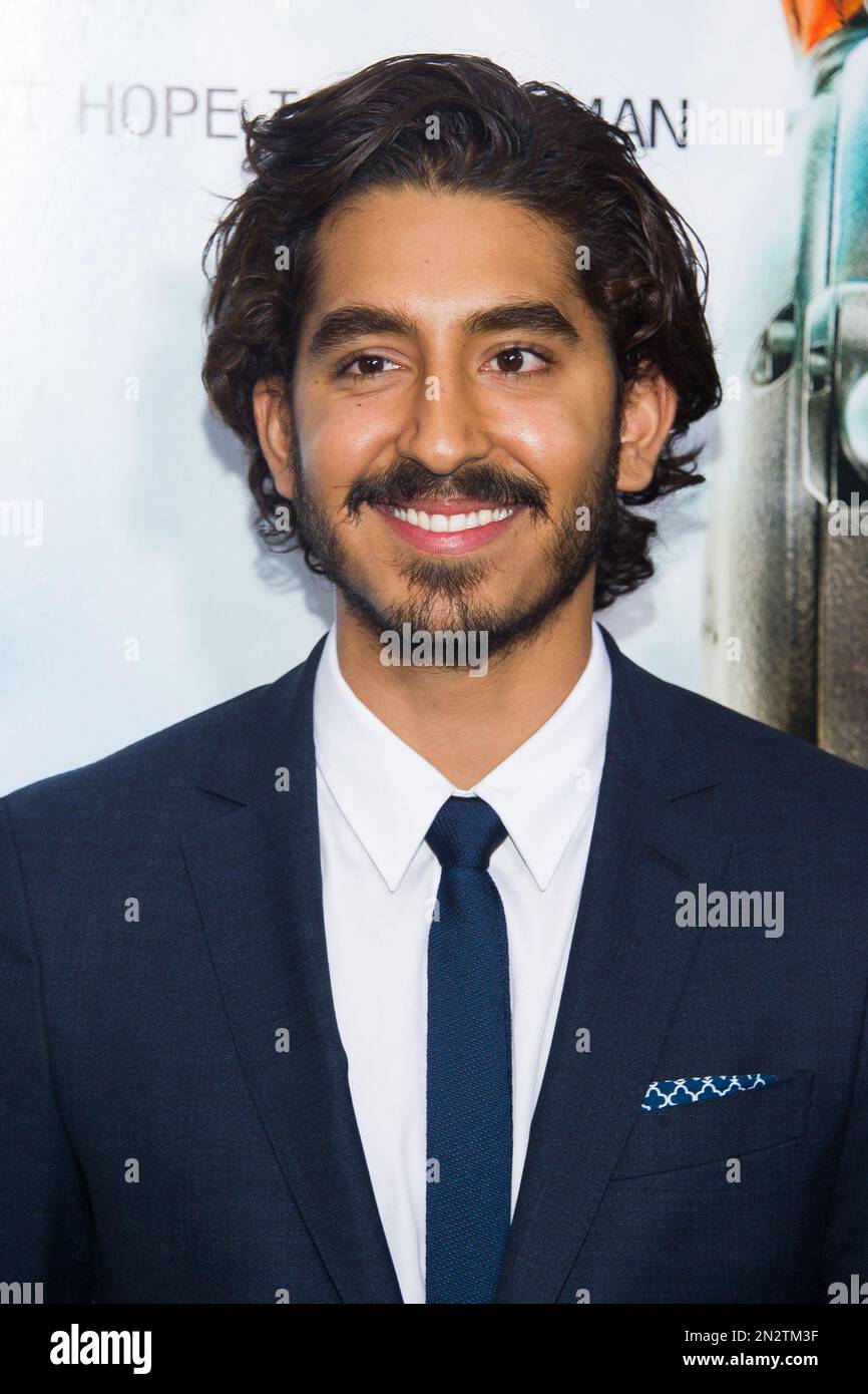 Dev Patel attends the world premiere of "Chappie" at the AMC Loews ...