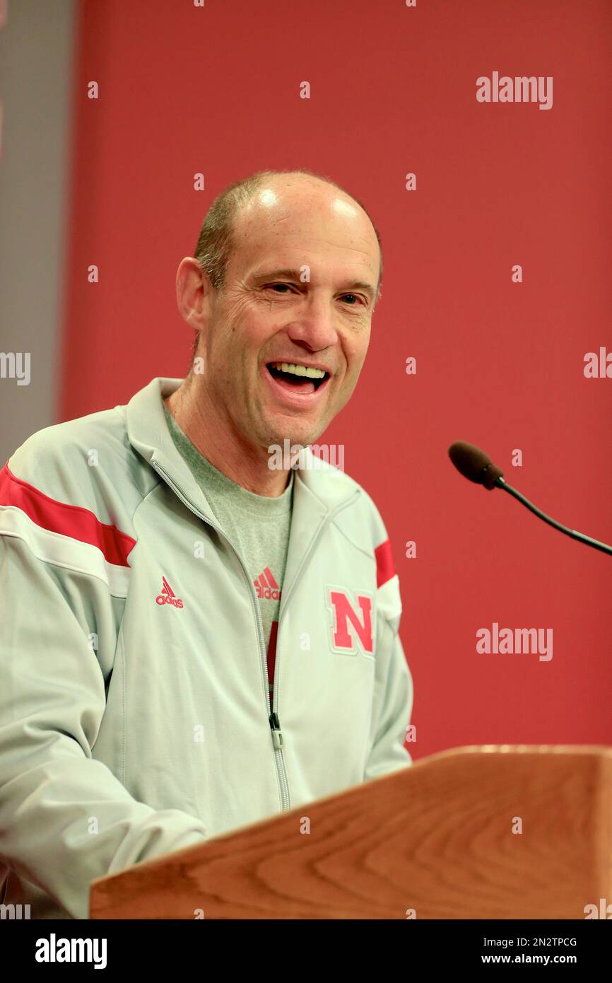 Nebraska head coach Mike Riley speaks in Lincoln, Neb., Wednesday ...