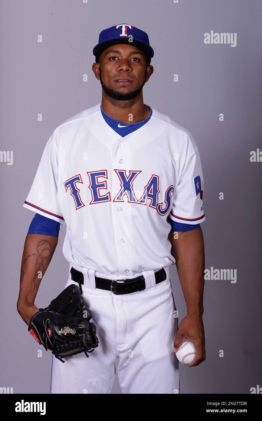 This is a 2015 photo of Martire Garcia of the Texas Rangers baseball ...