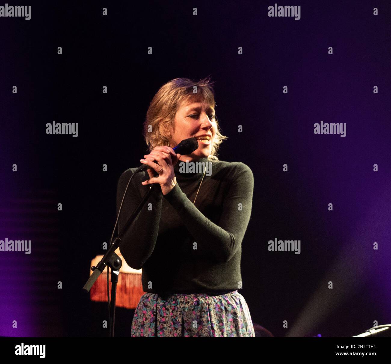 Glasgow Scotland. 19 January 2023. Martha Wainwright, Canadian singer ...