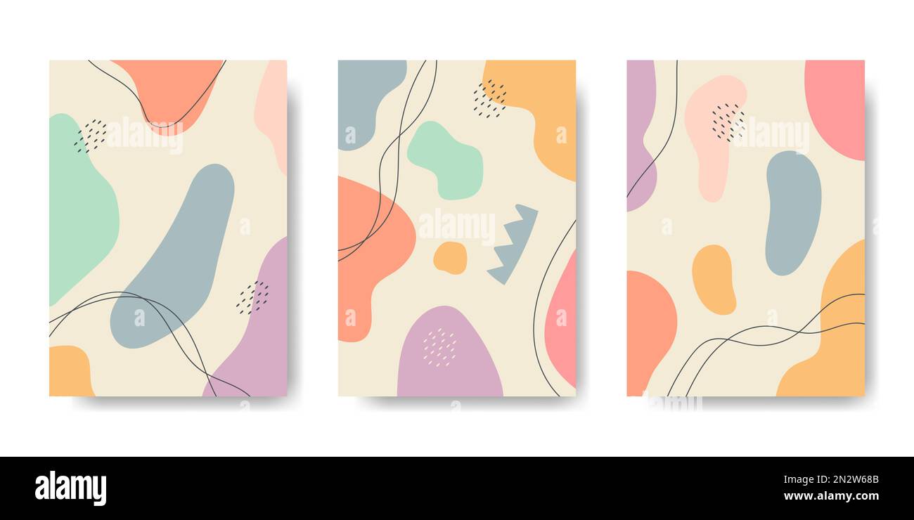 Hand drawn various shapes and doodle objects Cut Out Stock Images ...