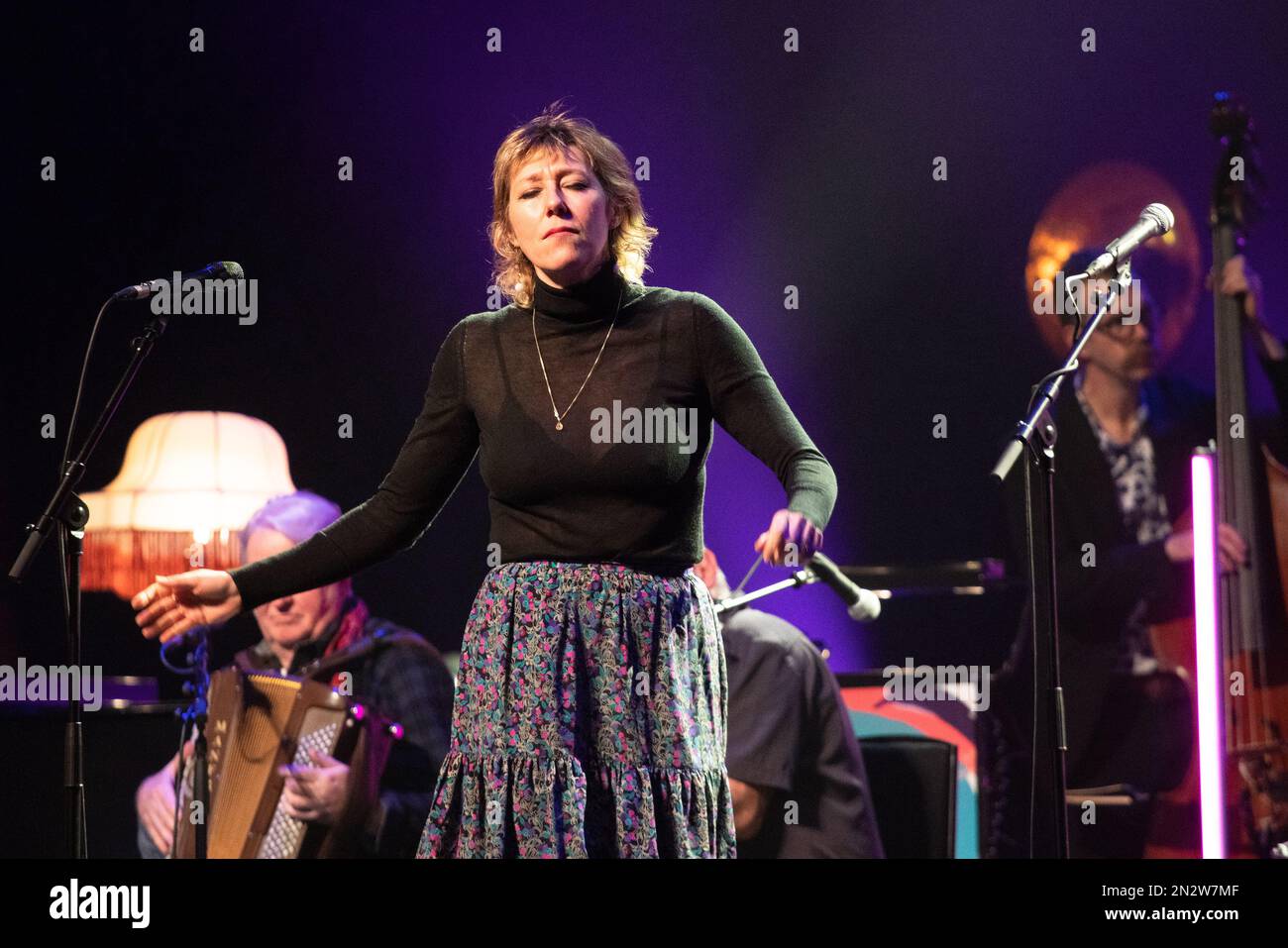 Glasgow Scotland. 19 January 2023. Martha Wainwright, Canadian singer ...
