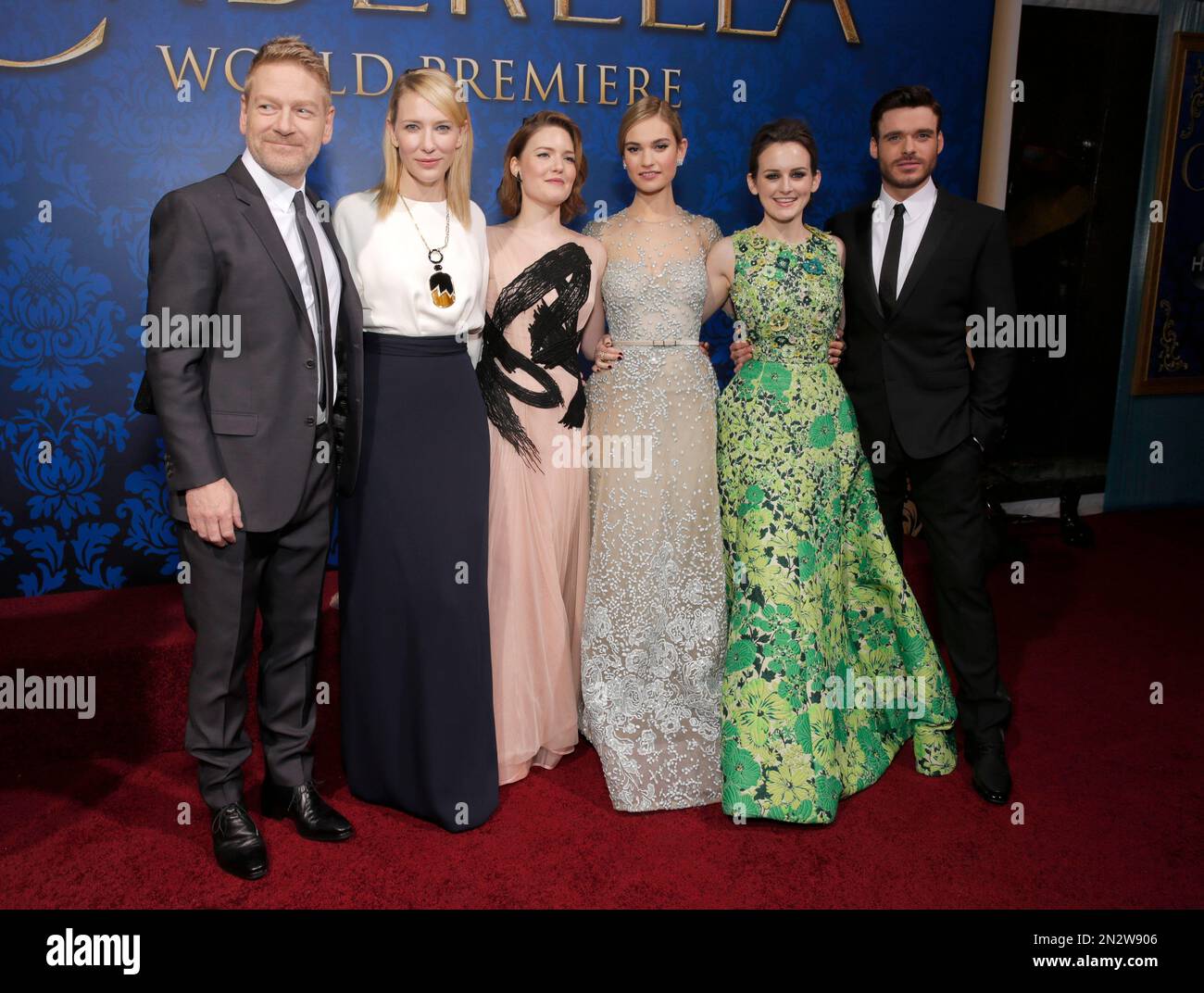 Director Kenneth Branagh, Cate Blanchett, Holliday Grainger, Lily James ...