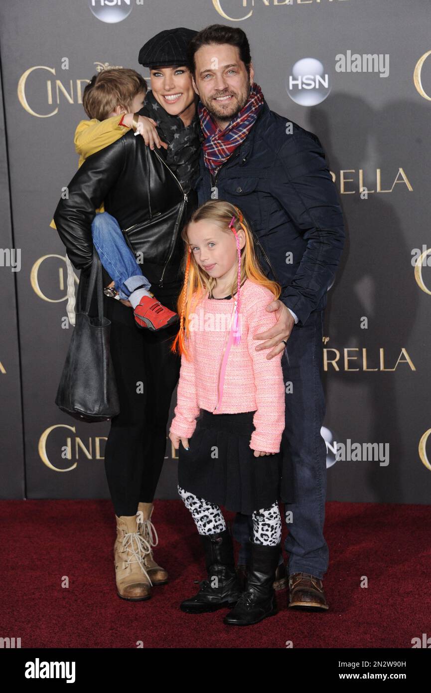 Jason Priestley arrives at the World Premiere Of "Cinderella" on Sunday ...