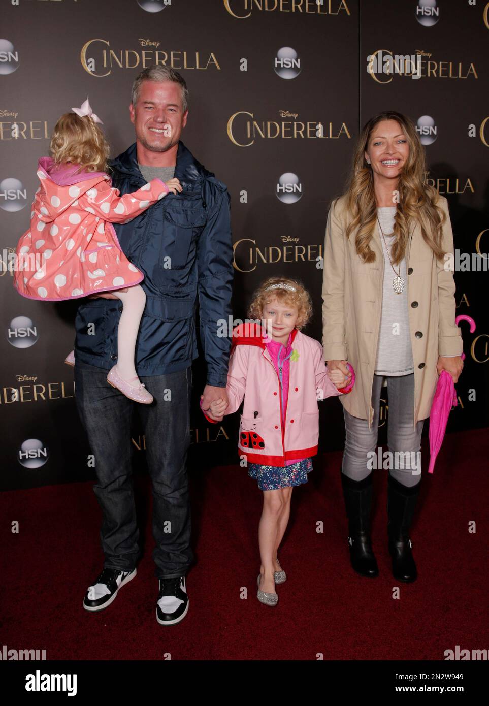Eric Dane, Rebecca Gayheart and family attend the World Premiere Of ...