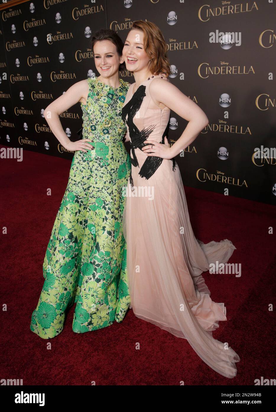 Sophie McShera and Holliday Grainger attend the World Premiere Of ...